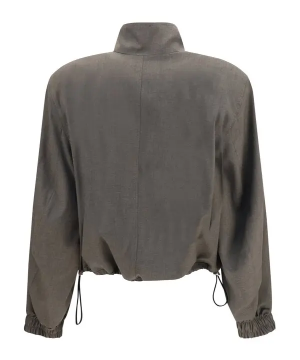Attico Zip-up Bomber Jacket - No