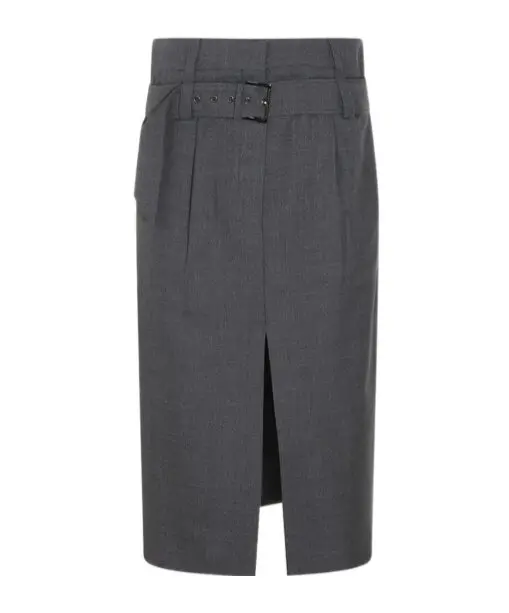 Brunello Cucinelli Belted Skirt