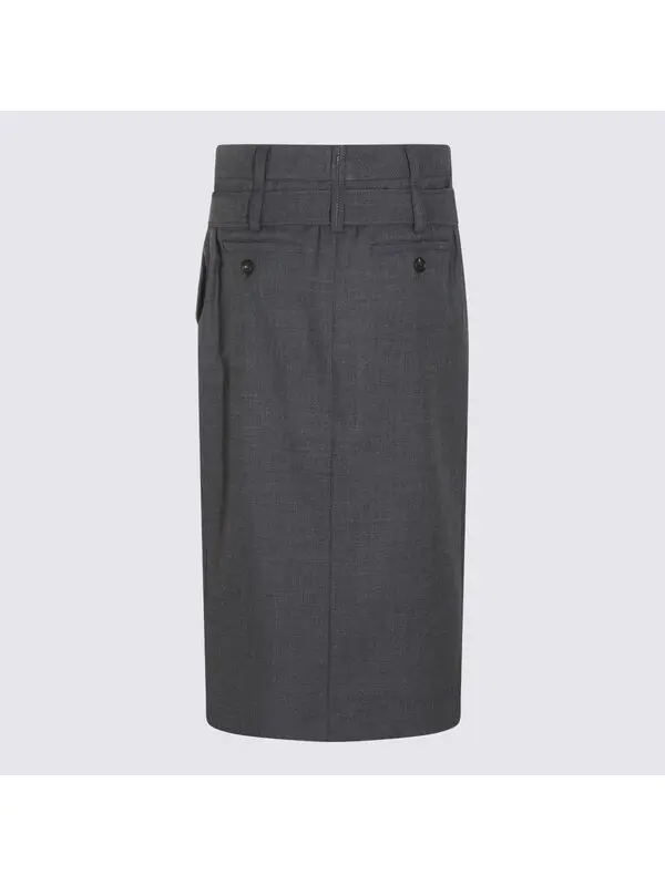 Brunello Cucinelli Belted Skirt