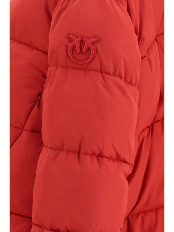 Pinko Giza Quilted Hooded Down Jacket
