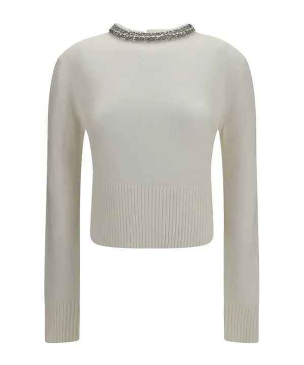 Pinko Neck Embellished Jumper