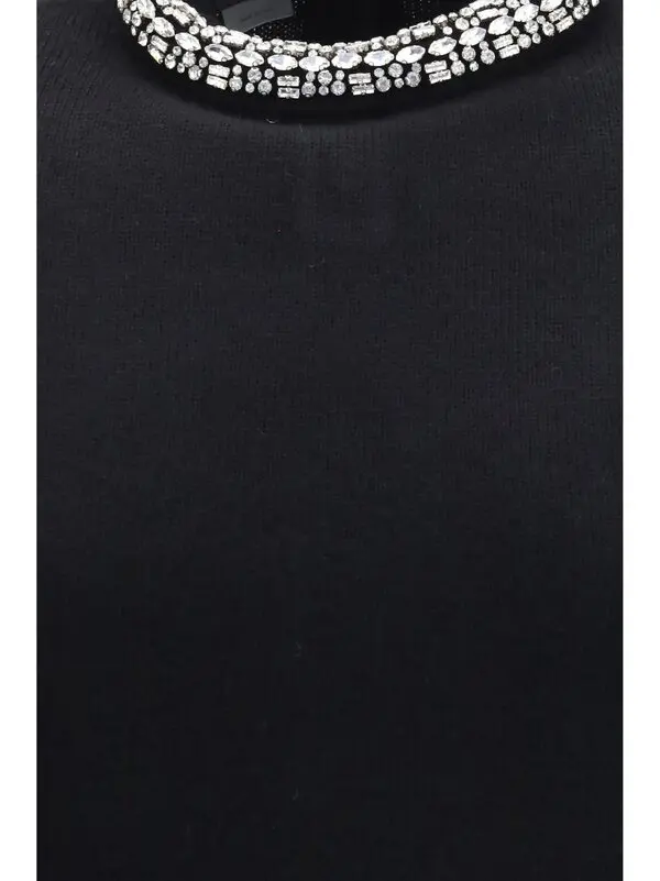 Pinko Neck Embellished Jumper