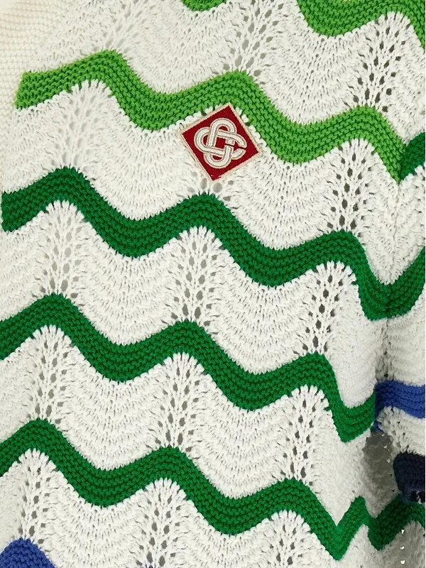 Casablanca Wave Knit Shirt