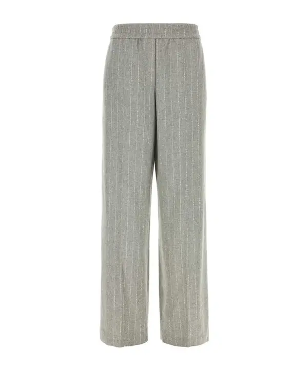 Brunello Cucinelli Striped Casual Trousers