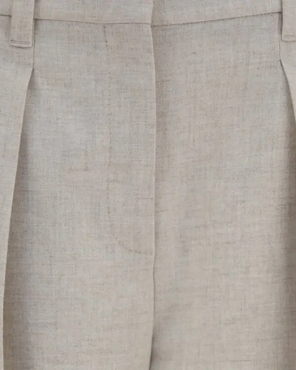 Brunello Cucinelli Pleated Wide-leg Trousers