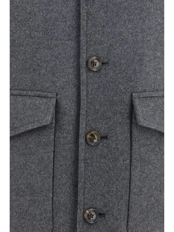 Valentino Garavani Button-up Straight Hem Jacket - No