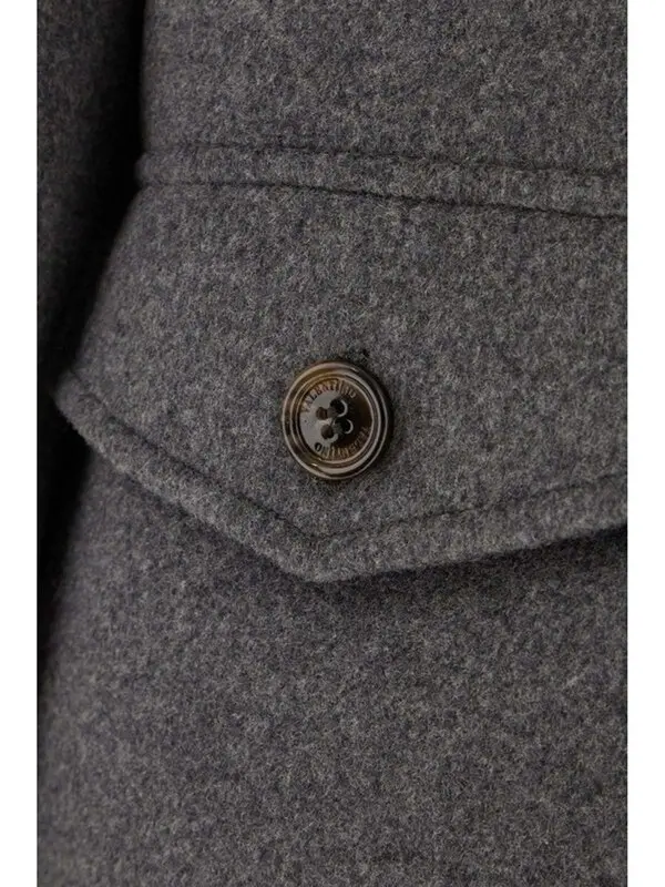 Valentino Garavani Button-up Straight Hem Jacket - No
