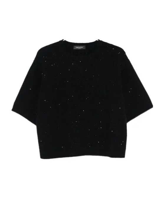 Fabiana Filippi Sequin-embellished Bouclé-knit Sweater