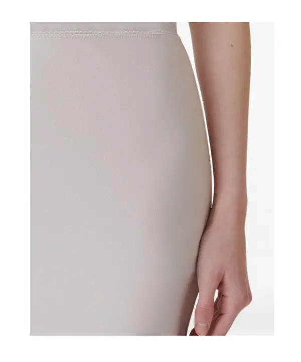 Fabiana Filippi Satin-finish Maxi Skirt - White