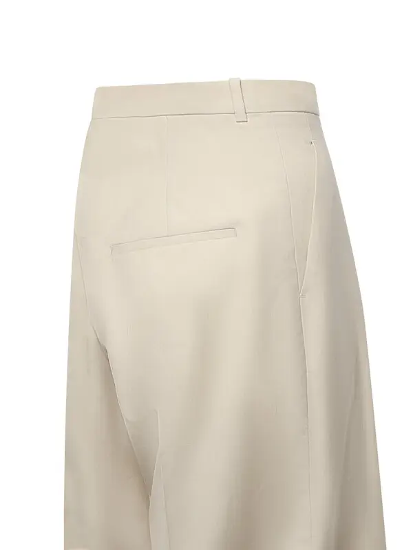 Bottega Veneta Belt Loop High-waisted Pleated Trousers