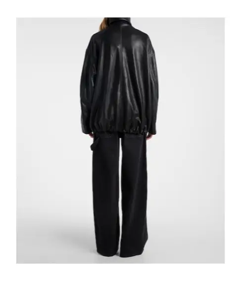 Nour Hammour Elisse Leather Jacket
