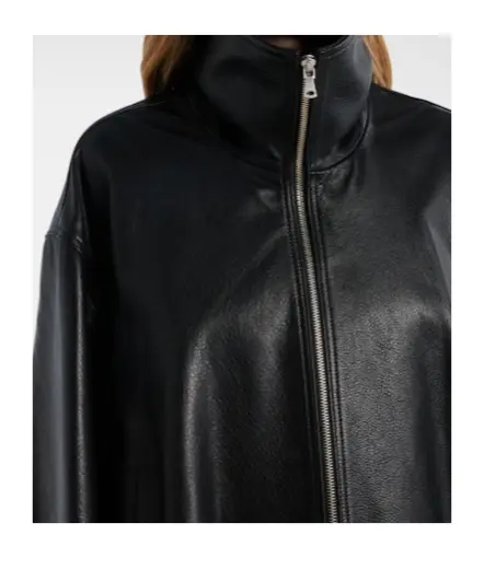Nour Hammour Elisse Leather Jacket