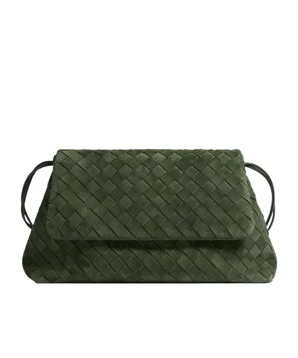 Bottega Veneta Giorno Woven Shoulder Bag
