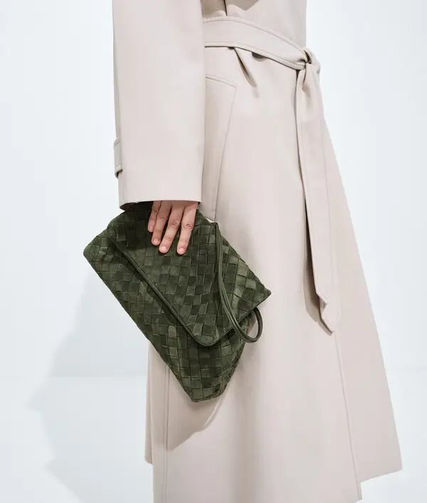 Bottega Veneta Giorno Woven Shoulder Bag