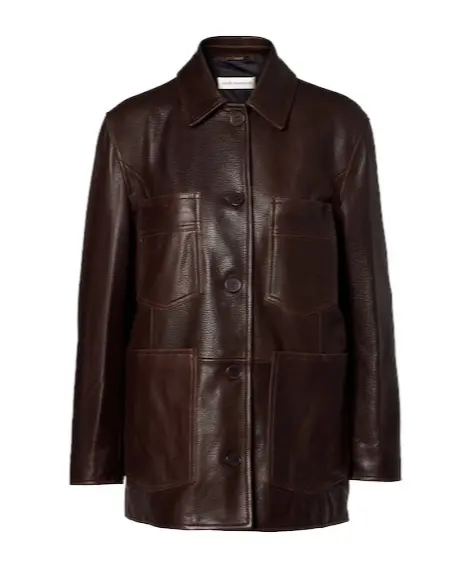 Nour Hammour Leather Jacket