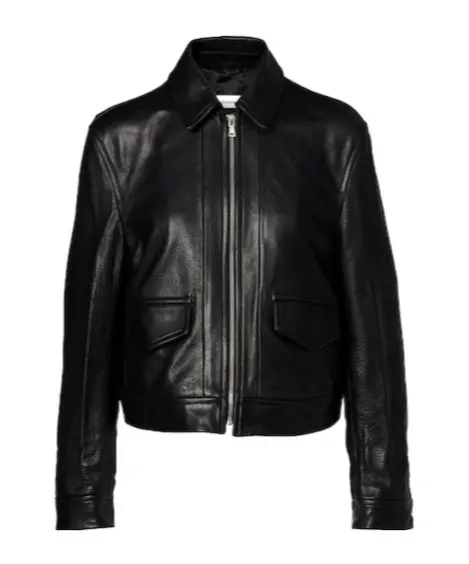Nour Hammour Layne Leather Jacket