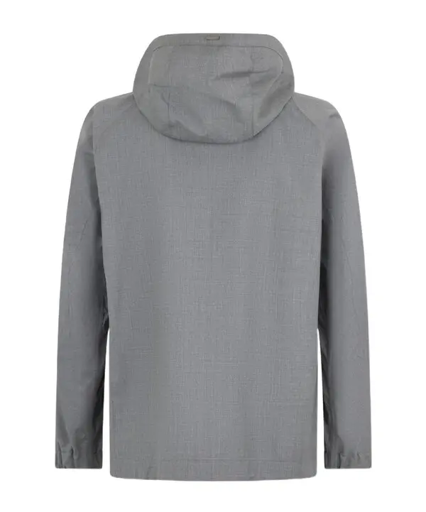 Herno Adjustable Hood Zip Hooded Jacket