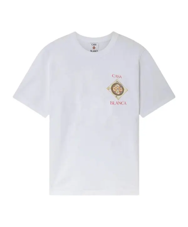 Casablanca Graphic Printed T-shirt - White