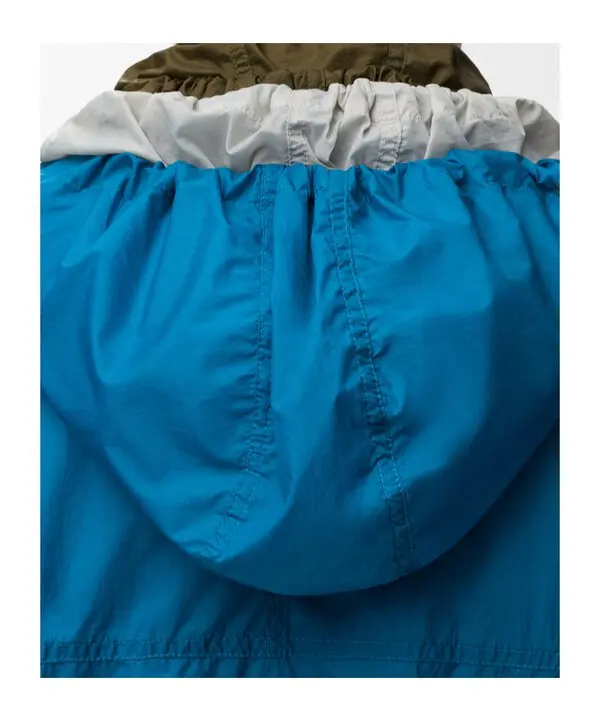 Loewe Anorak In Technical Shell With Double L Embroidery - Blue