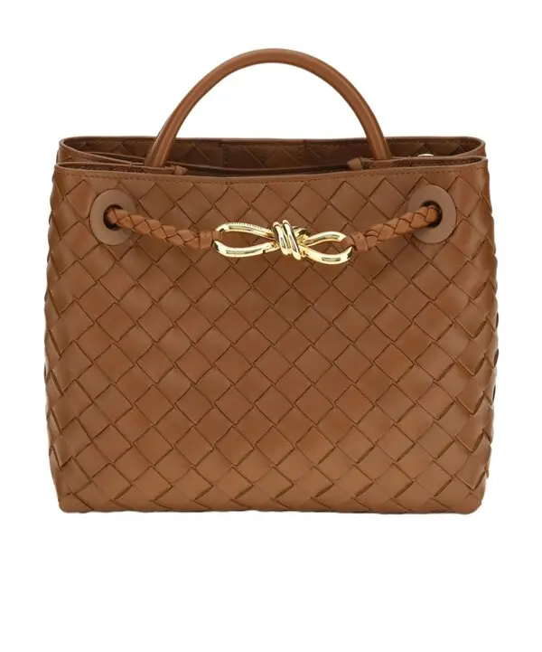 Bottega Veneta Andiamo Shoulder Bag - Brown