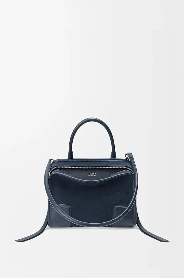 Loewe Small Amazona 180 Bag In Suede