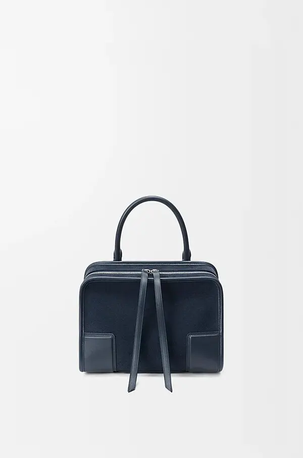 Loewe Small Amazona 180 Bag In Suede