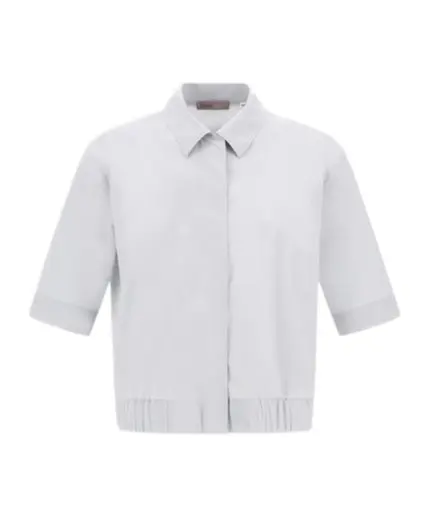 Herno Resort Shirt In Stretch Micromodal - White