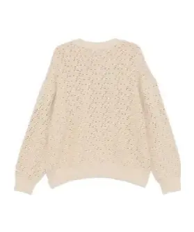 FRAME Openwork Knit Sweater