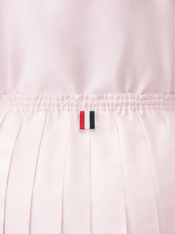 Thom Browne 4-bar Pleated Mini Skirt