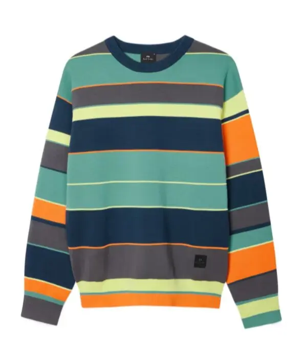 Paul Smith Multicolour Milano Cotton Stripe Sweater
