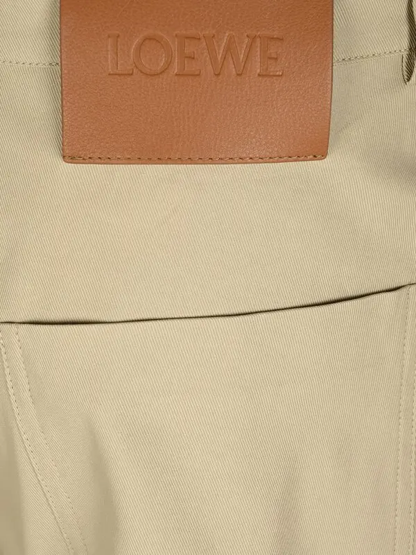 Loewe Wide-leg Trousers - Light Brown