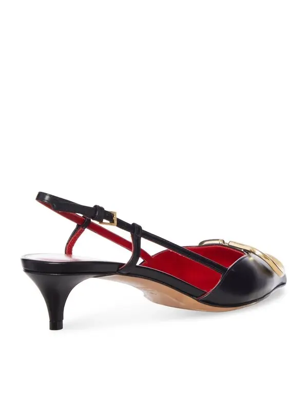 Valentino Garavani Vlogo Signature Slingback Pumps
