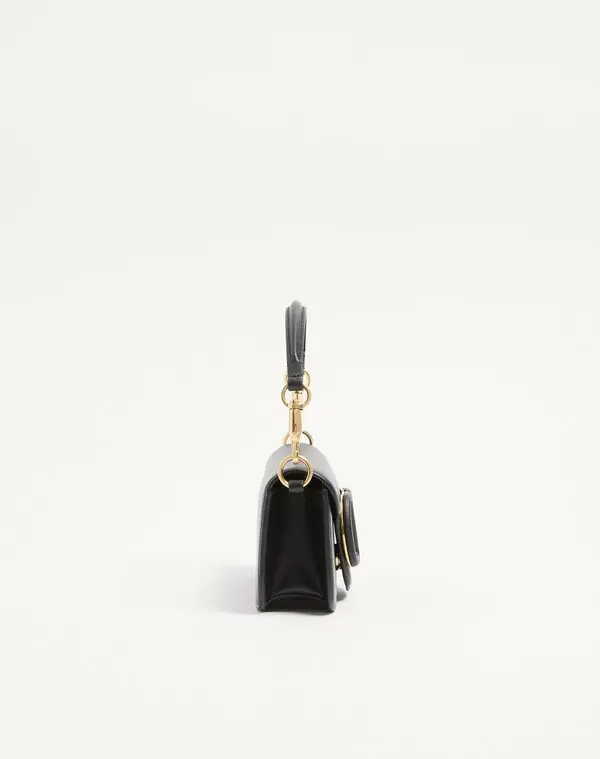 Valentino Garavani Locò Foldover Small Shoulder Bag - Black