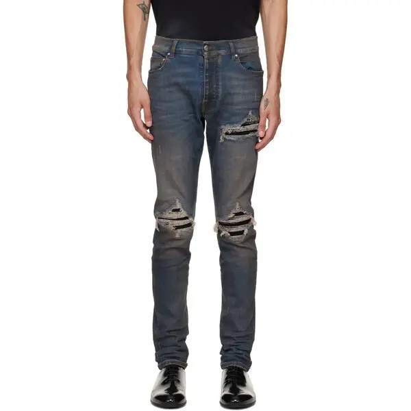 Amiri Distressed Skinny Jeans