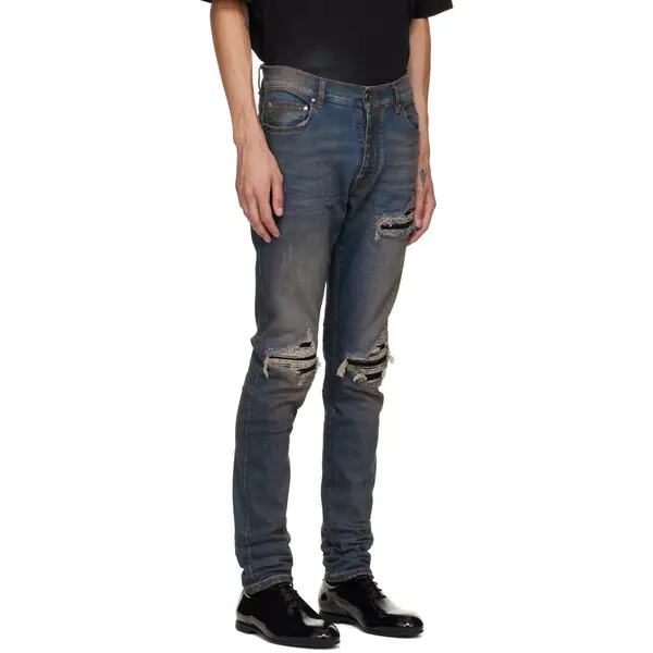 Amiri Distressed Skinny Jeans