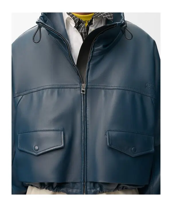 Loewe High Collar Nappa Jacket