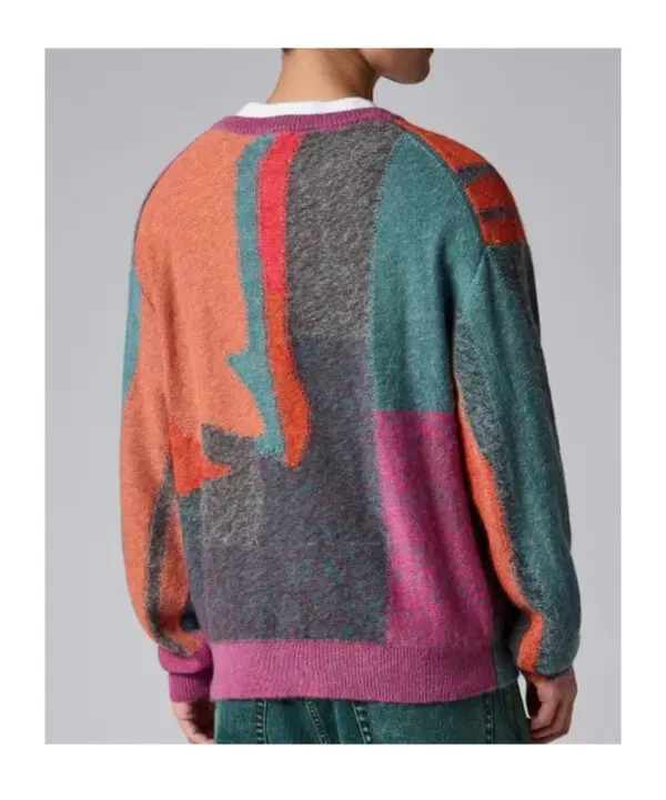 Paul Smith Abstract-pattern Crew Neck Sweater
