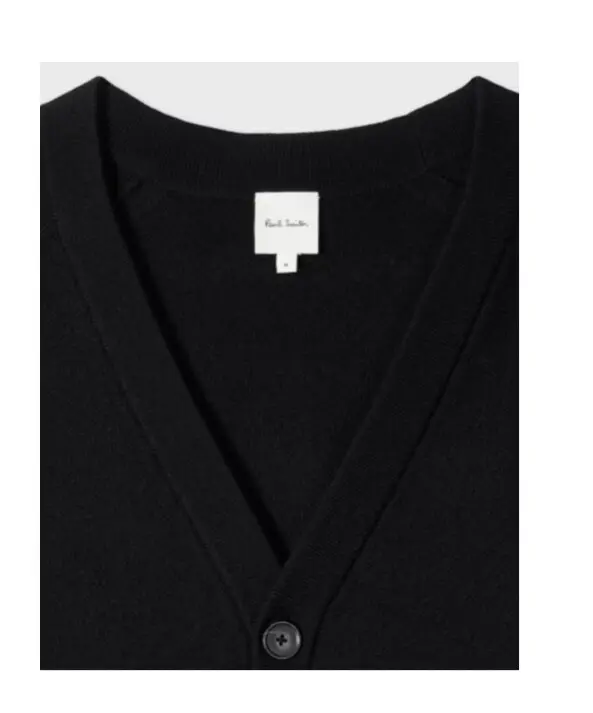 Paul Smith Textured Merino Wool Cardigan