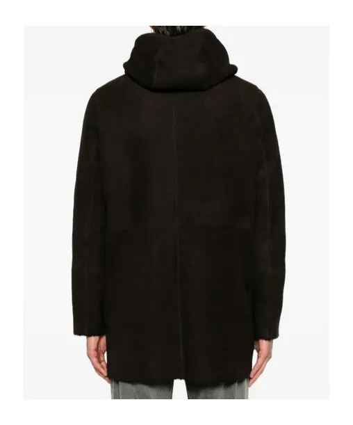 GIORGIO BRATO Long-sleeve Hooded Zip-up Jacket