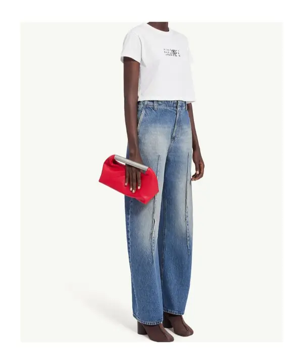 MAISON MARGIELA Short Sleeve Cropped T-shirt