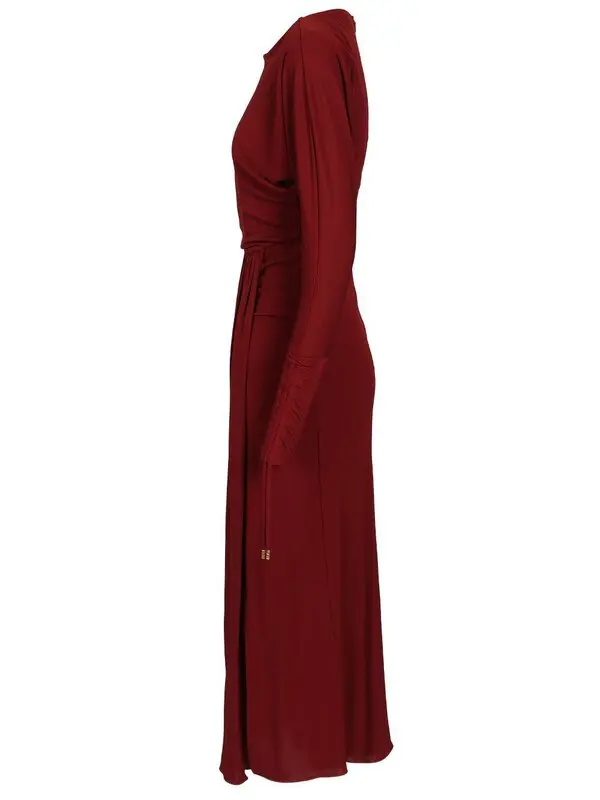 Max Mara Gocce Ruched Midi Dress