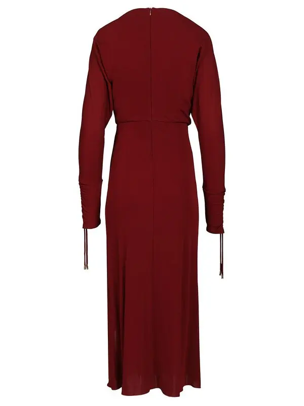 Max Mara Gocce Ruched Midi Dress