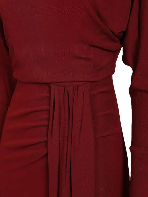 Max Mara Gocce Ruched Midi Dress