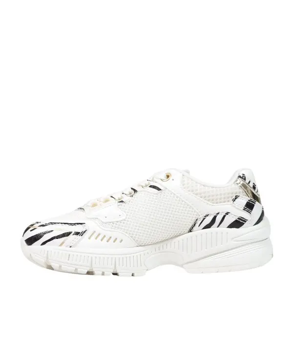 Armani Exchange Round-toe Lace-up Sneakers
