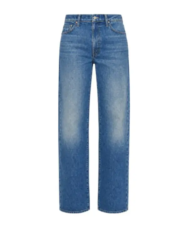 MOTHER The Dodger Flood Wide-leg Jeans - Blue
