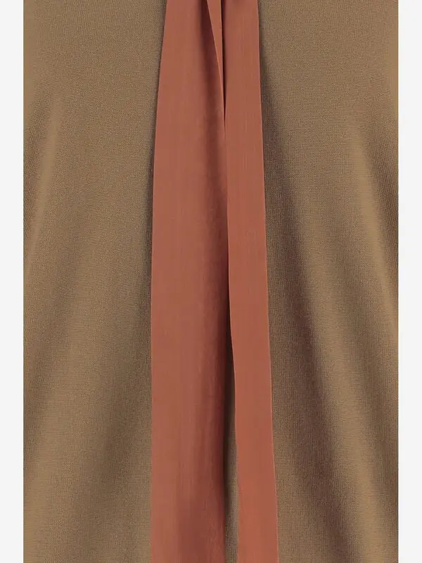 Valentino Garavani Long-sleeve Knit Top