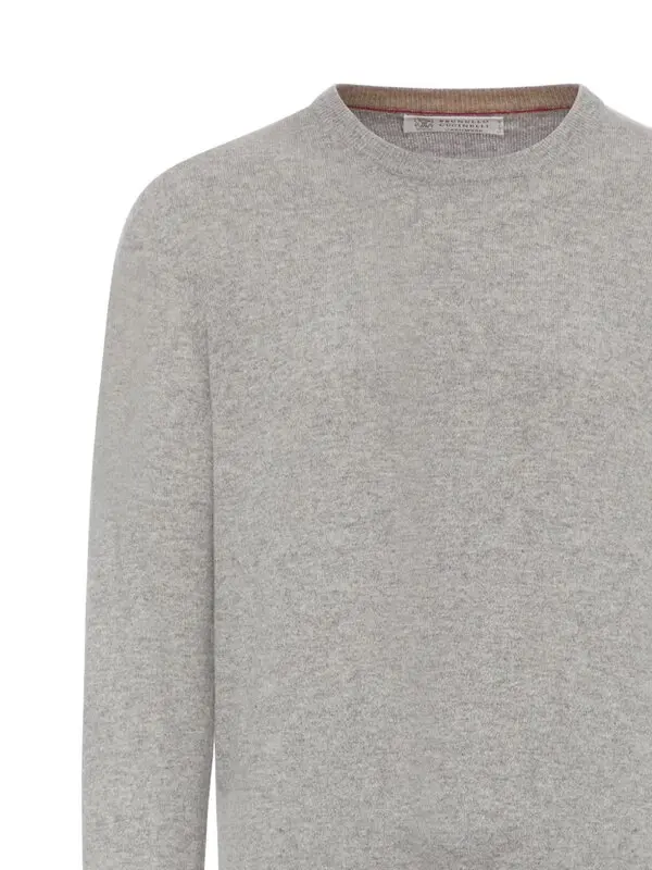 Brunello Cucinelli Cashmere Crew-neck Sweater - No