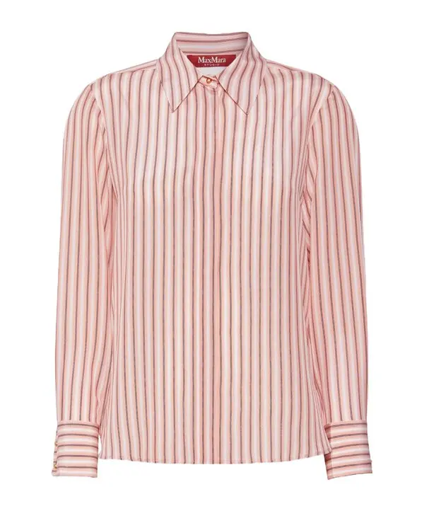 Max Mara Striped Button-up Shirt