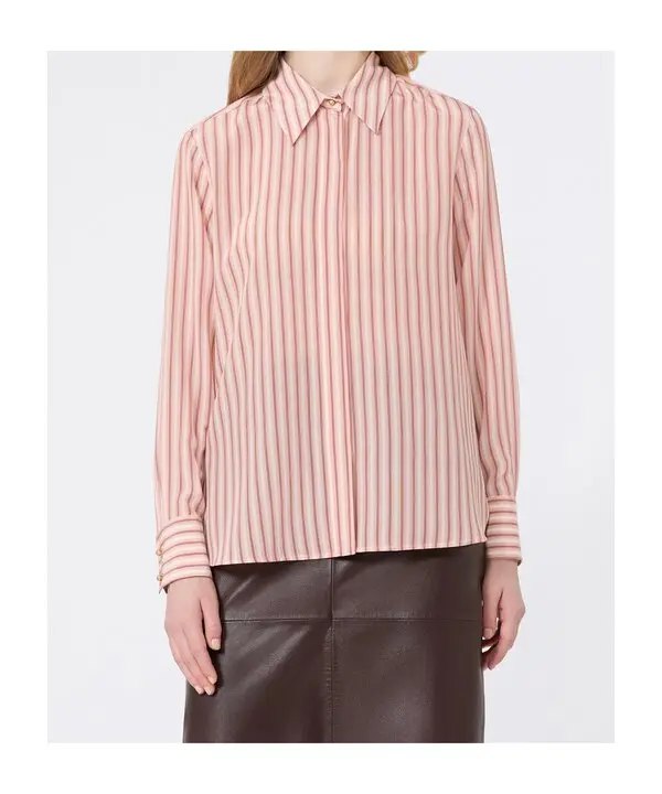 Max Mara Striped Button-up Shirt