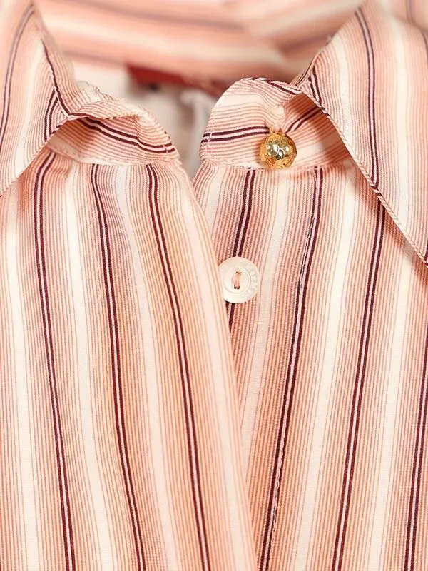 Max Mara Striped Button-up Shirt